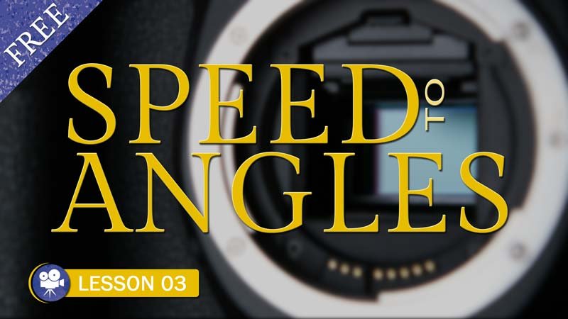 Converting From Shutter Speed To Angles Camera Lesson 03 Indie